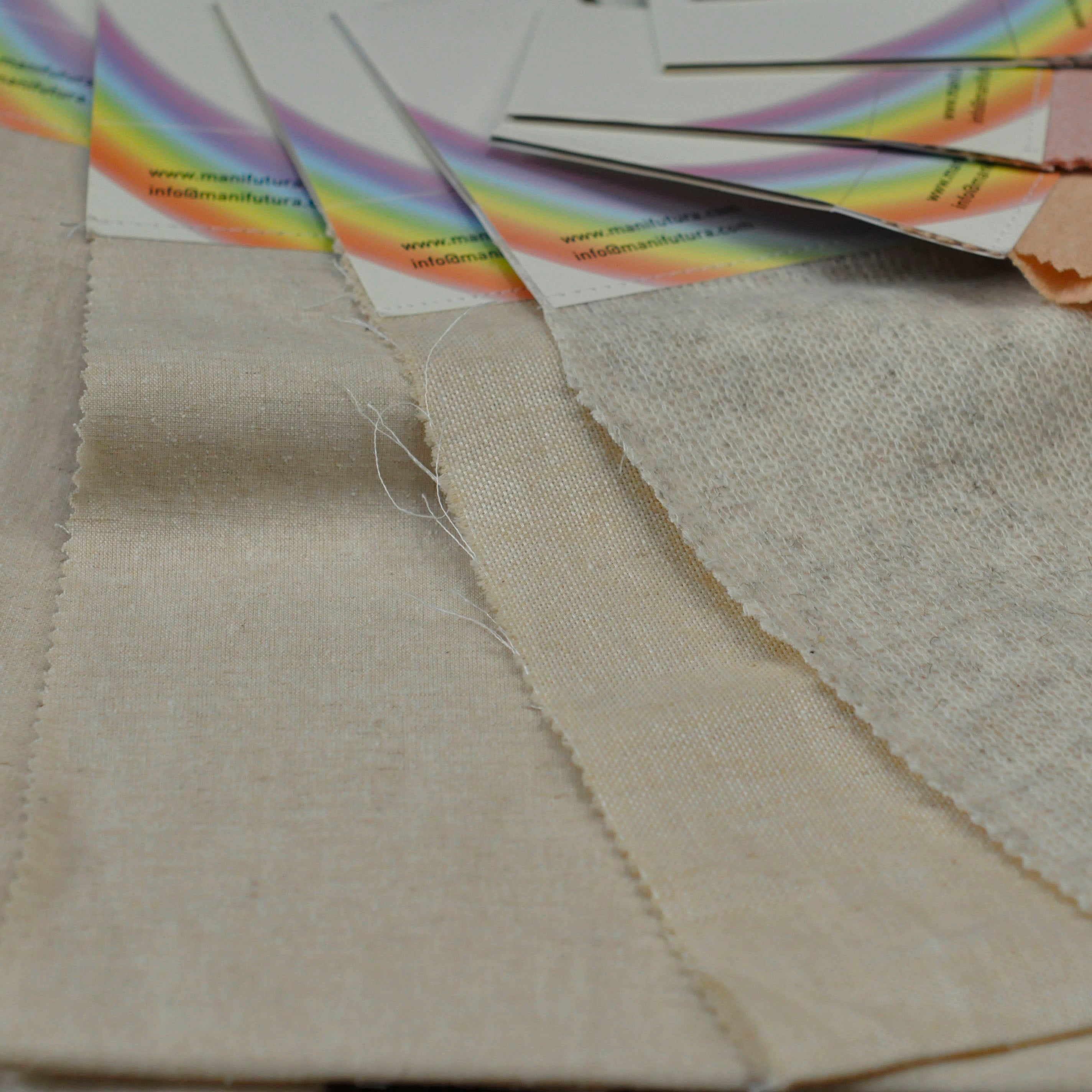 Hemp & Linen Fabric Line Sample Set – Manifutura - Your Sustainable ...